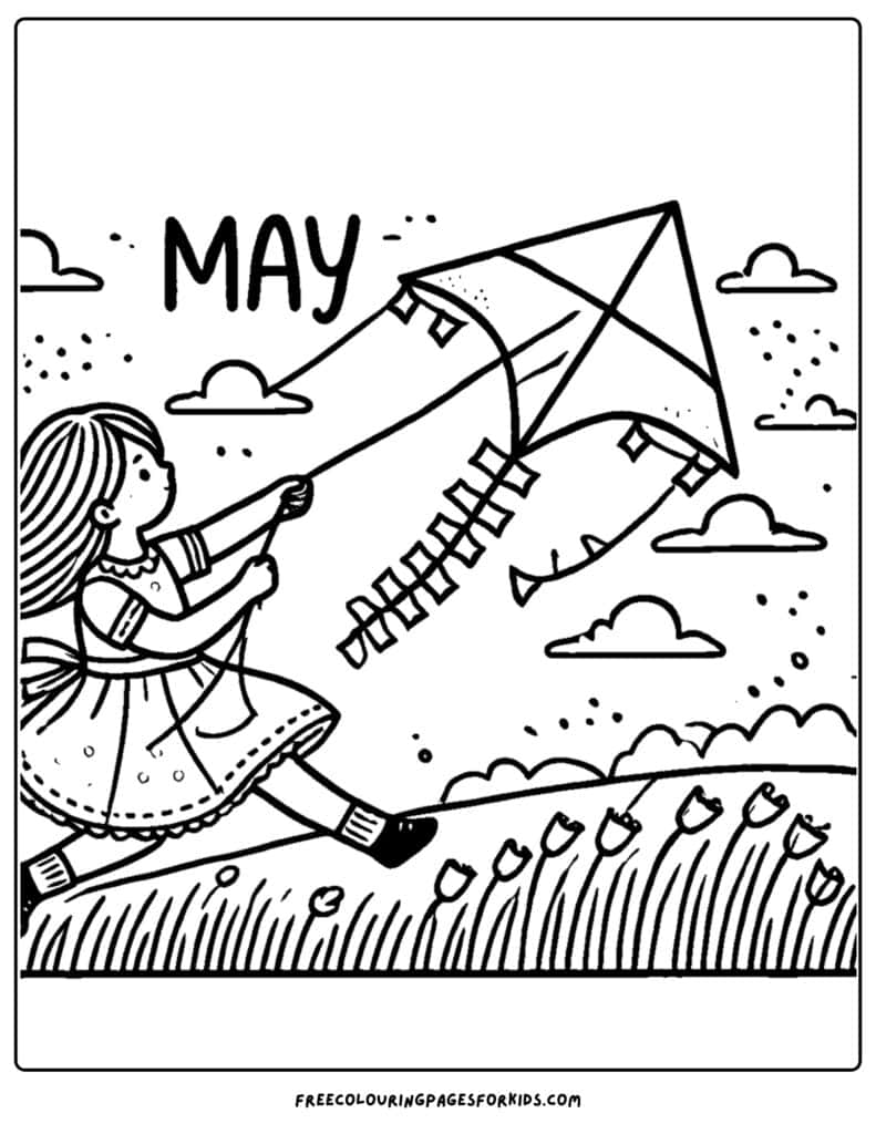 50 May Coloring Pages for Kids