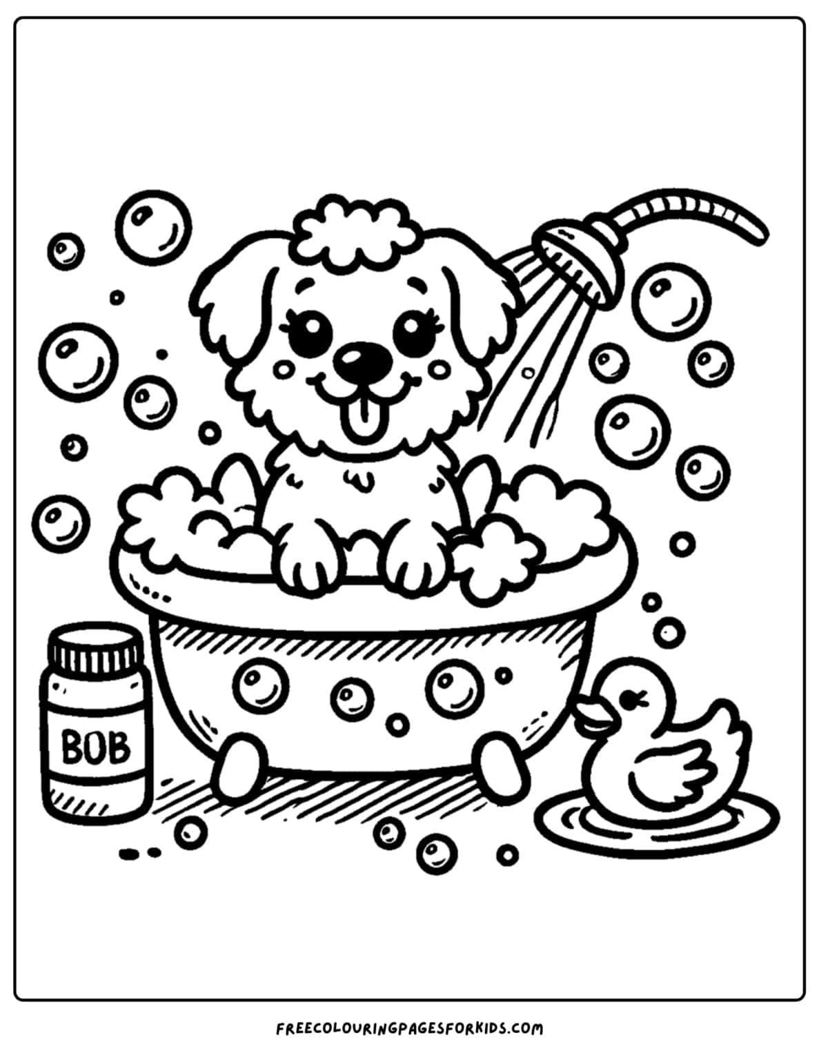 30 Pet Coloring Pages