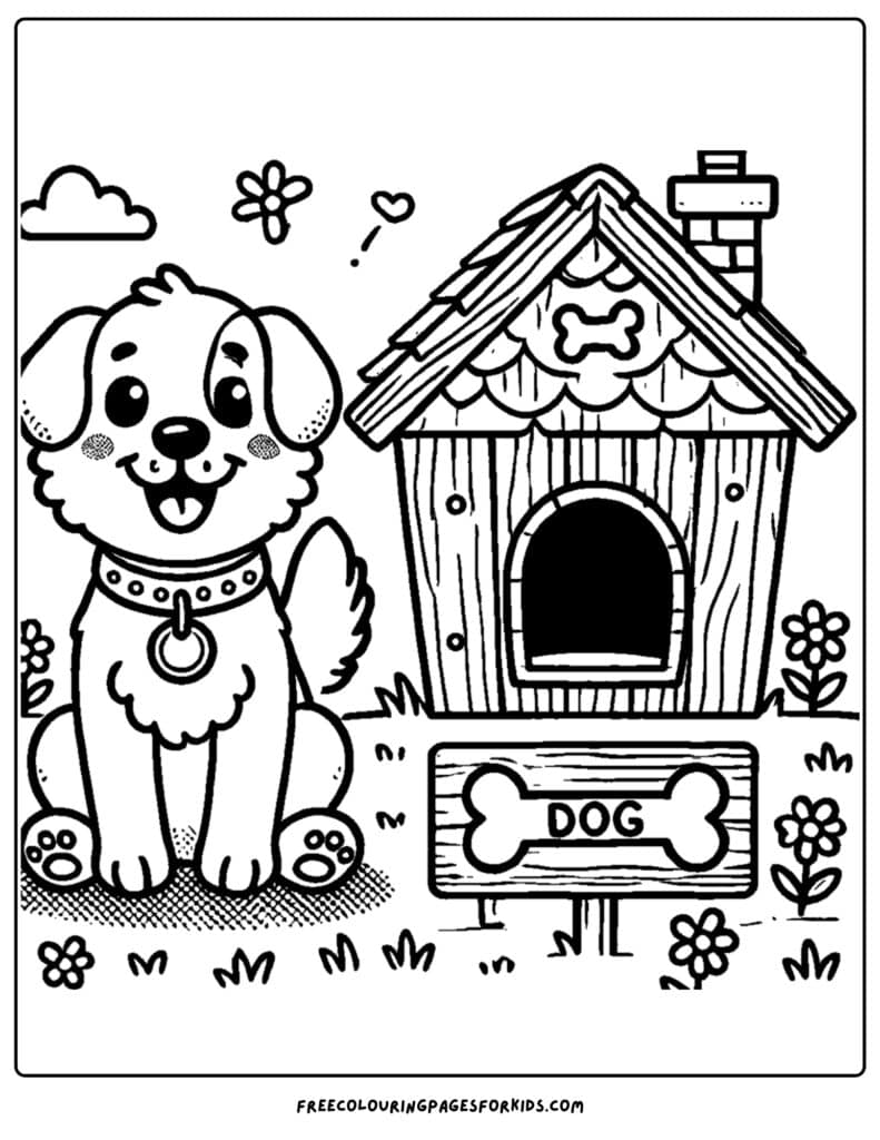 30 Pet Coloring Pages