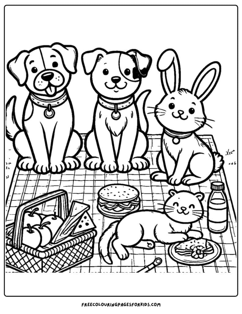 30 Pet Coloring Pages