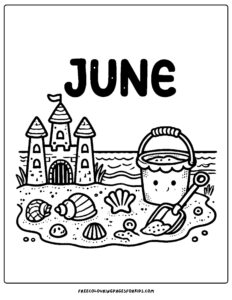 51 June Coloring Pages for Kids