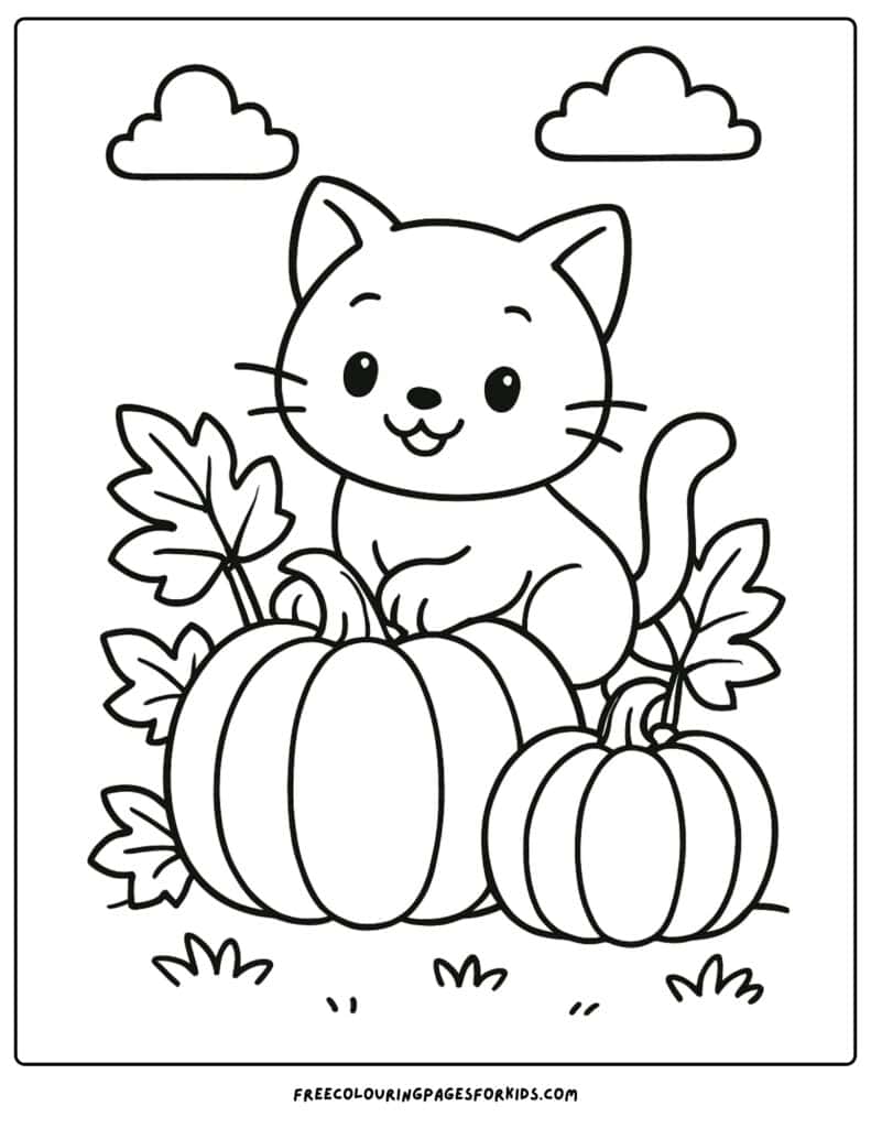 36 Kitten Coloring Pages