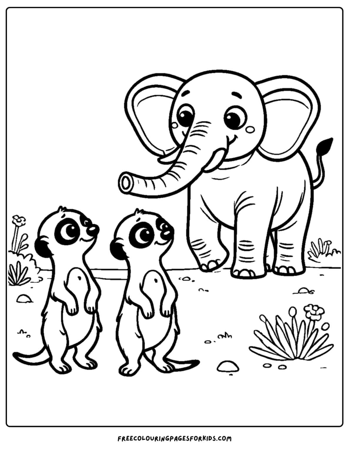 29 Meerkat Coloring Pages