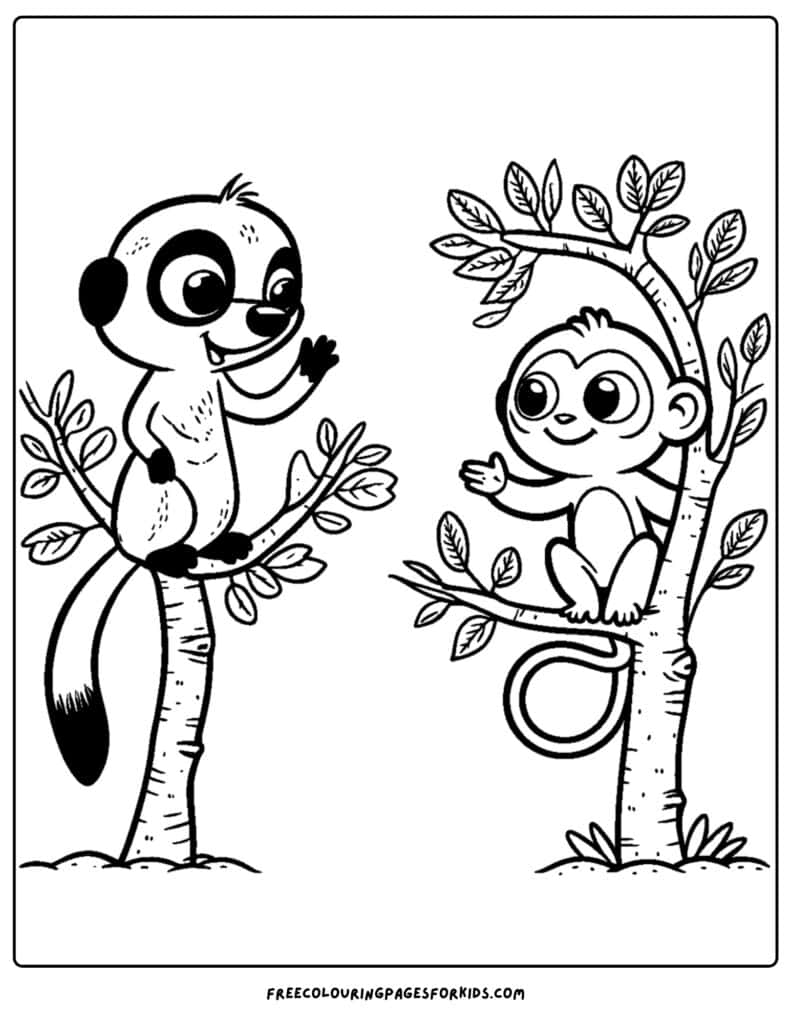 29 Meerkat Coloring Pages
