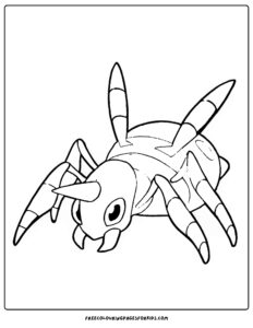 Johto Region Pokemon Coloring Pages