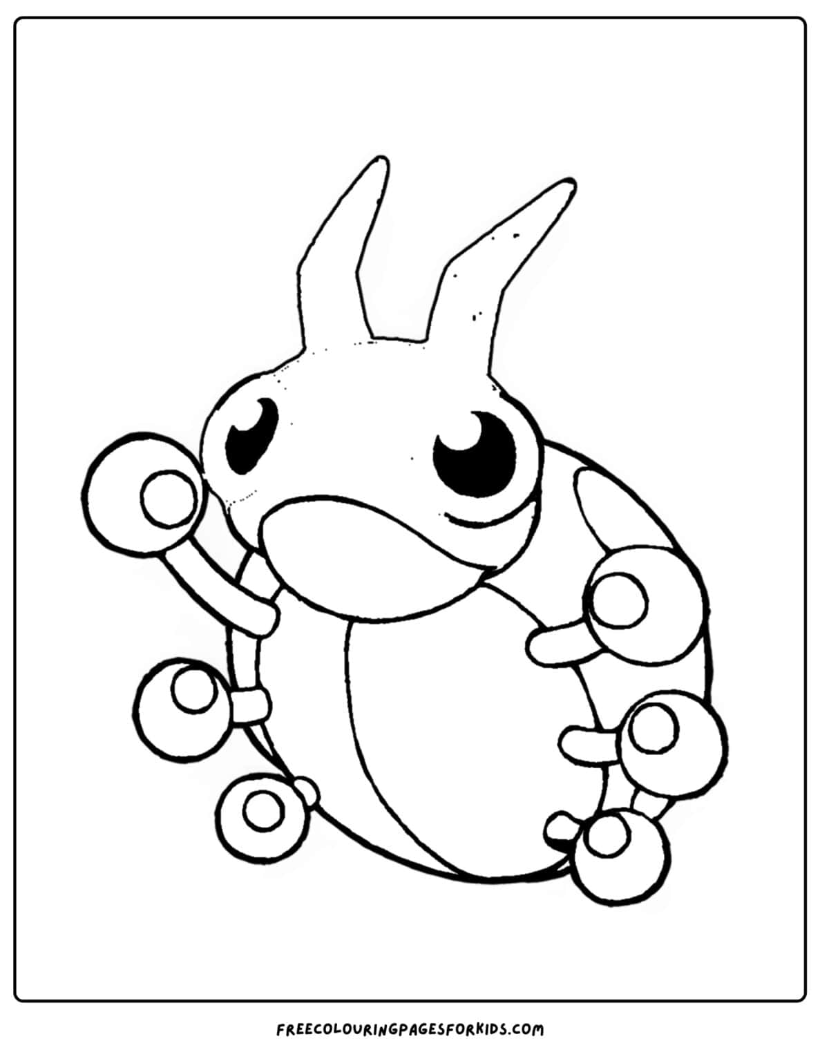 Johto Region Pokemon Coloring Pages