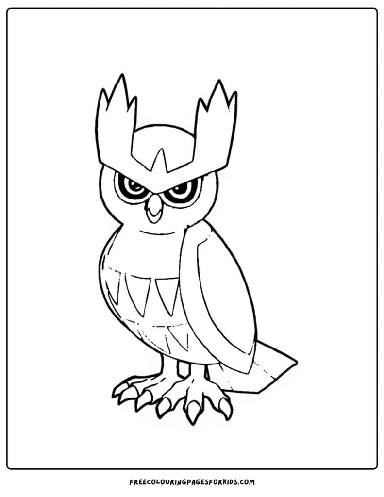 Johto Region Pokemon Coloring Pages