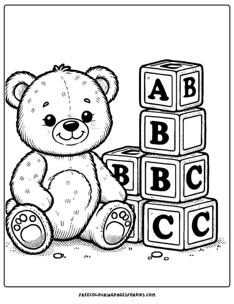 37 Toy Coloring Pages