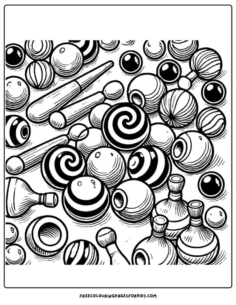 37 Toy Coloring Pages
