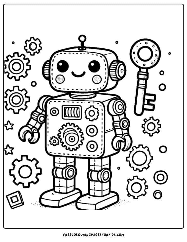 37 Toy Coloring Pages
