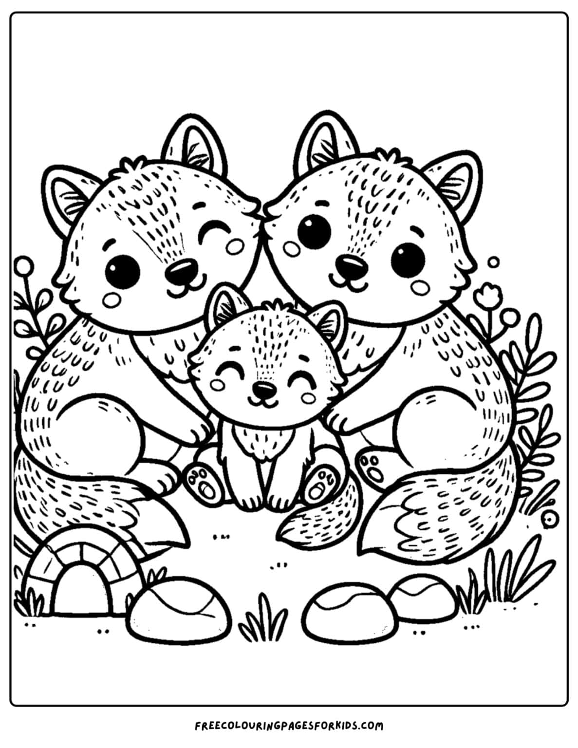 35 Wolf Coloring Pages