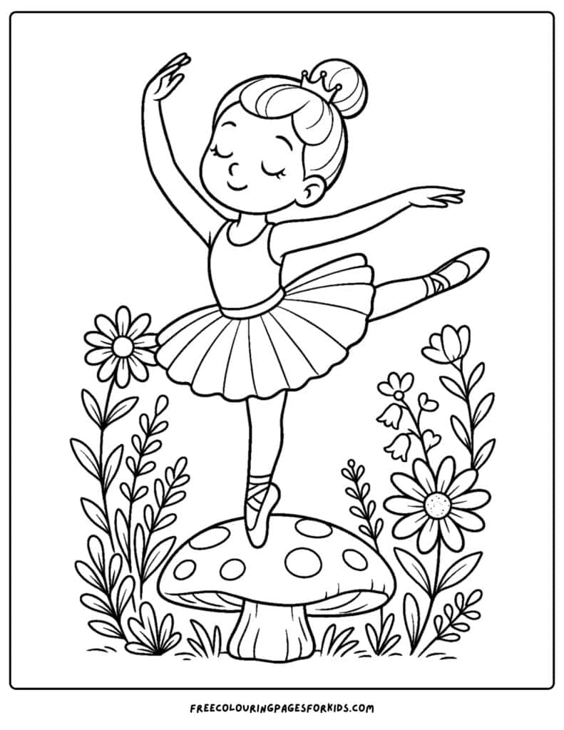 34 Ballerina Coloring Pages