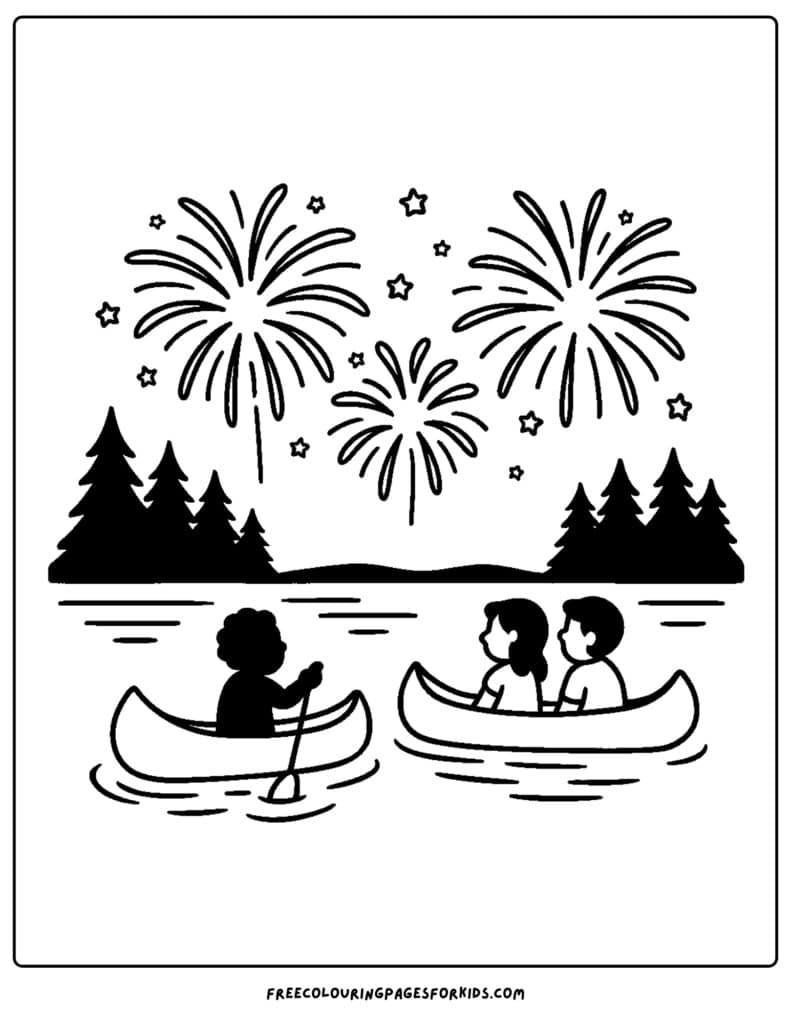 34 Canada Day Colouring Pages