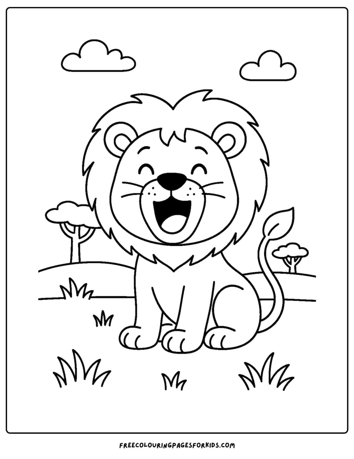 53 Safari Animal Coloring Pages