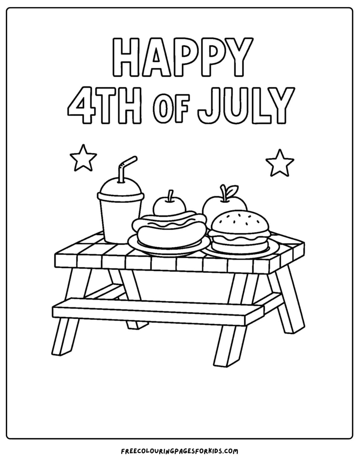 75 4th of July Coloring Pages - Coloring For Kids