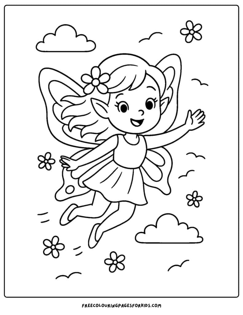 71 Fairy Coloring Pages
