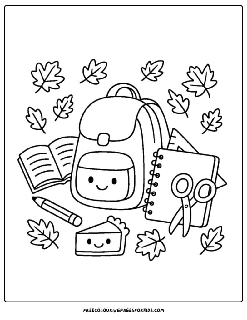 Fall Coloring Pages
