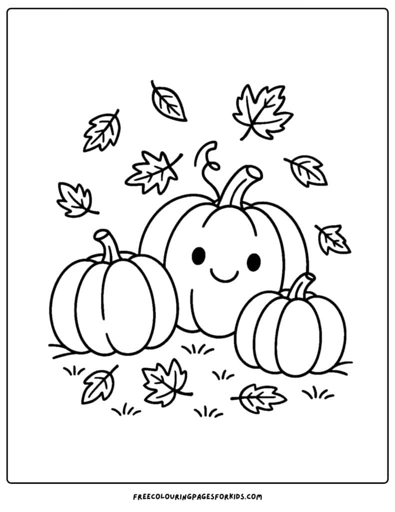 Fall Coloring Pages
