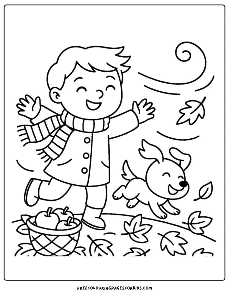 Fall Coloring Pages