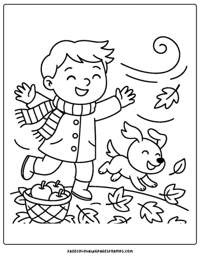 Fall Coloring Pages