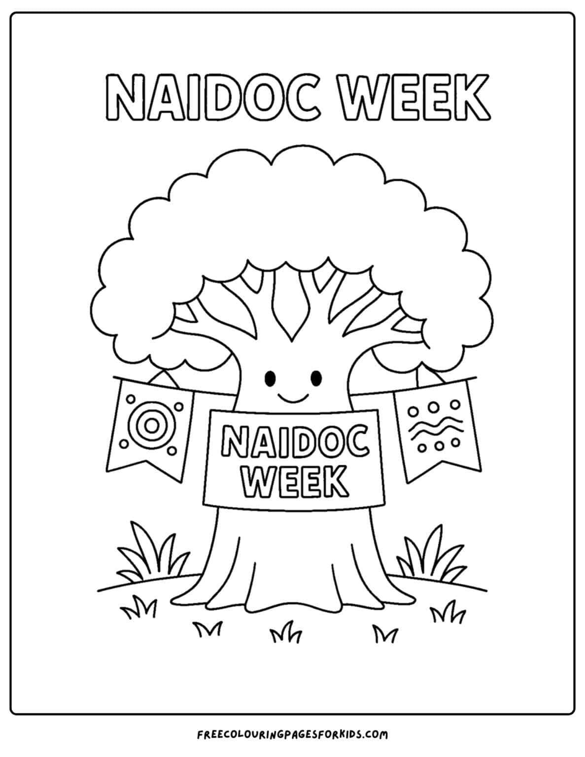 NAIDOC Week Colouring Pages