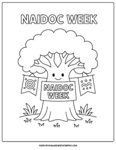 NAIDOC Week Colouring Pages