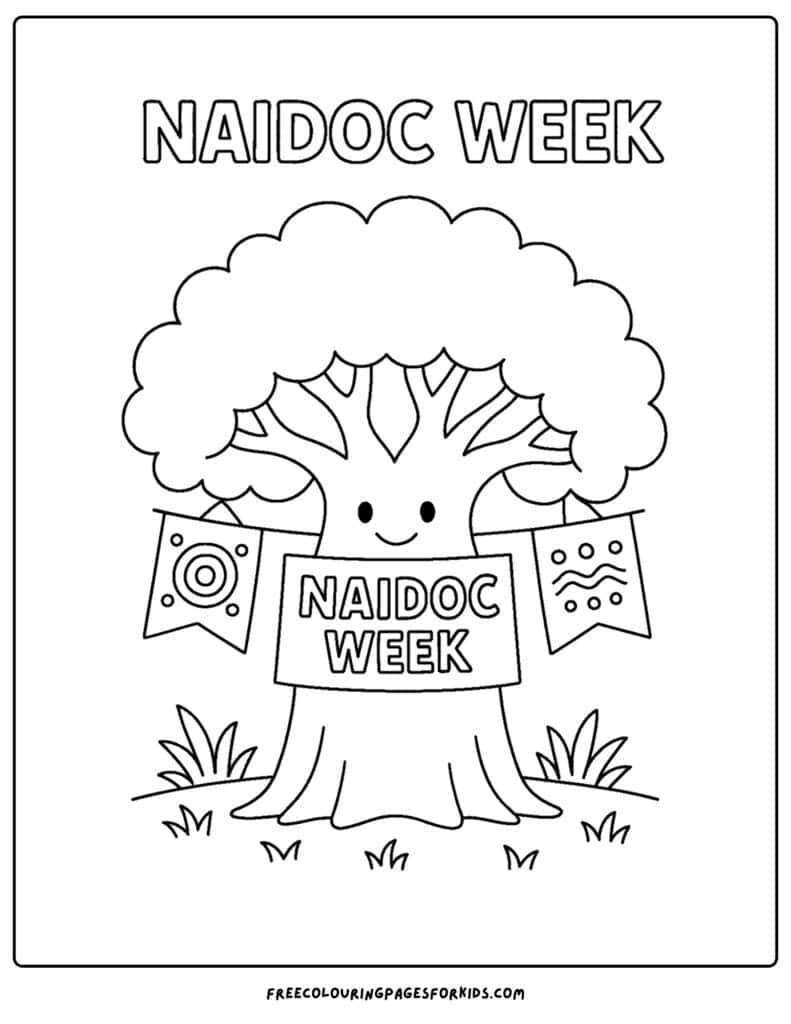 NAIDOC Week Colouring Pages