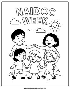 NAIDOC Week Colouring Pages