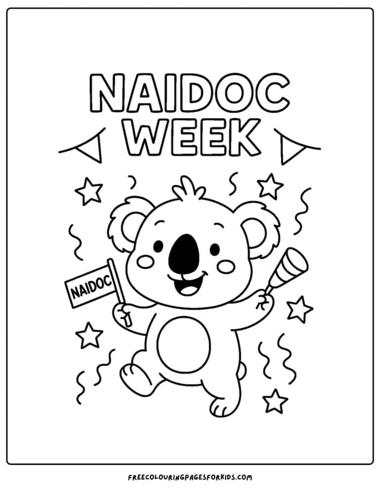 NAIDOC Week Colouring Pages