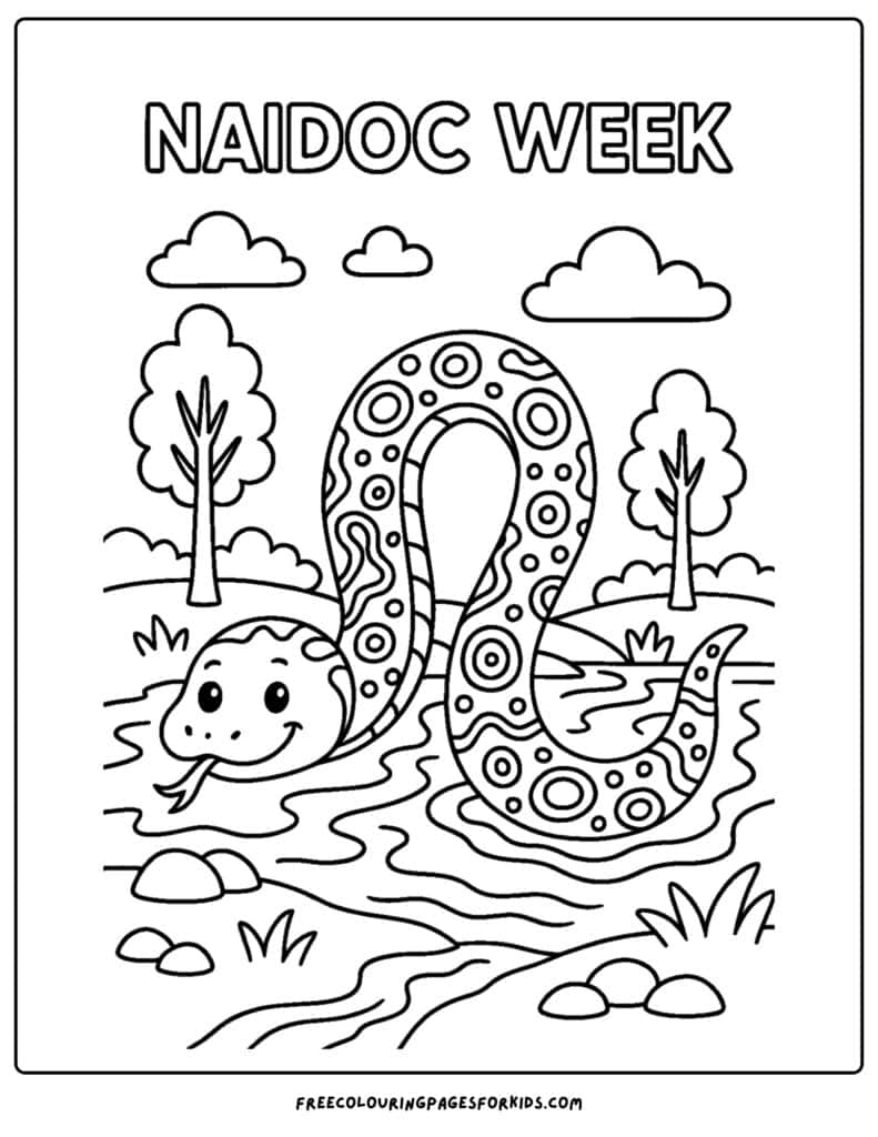 NAIDOC Week Colouring Pages