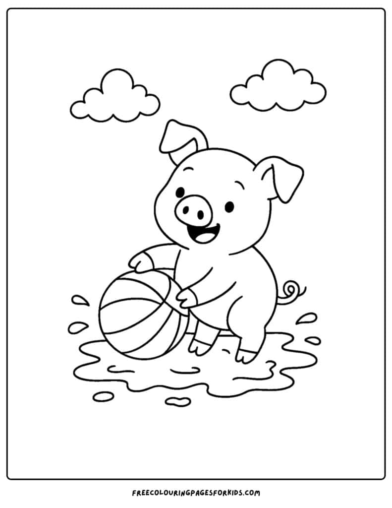 65 Pig Coloring Pages
