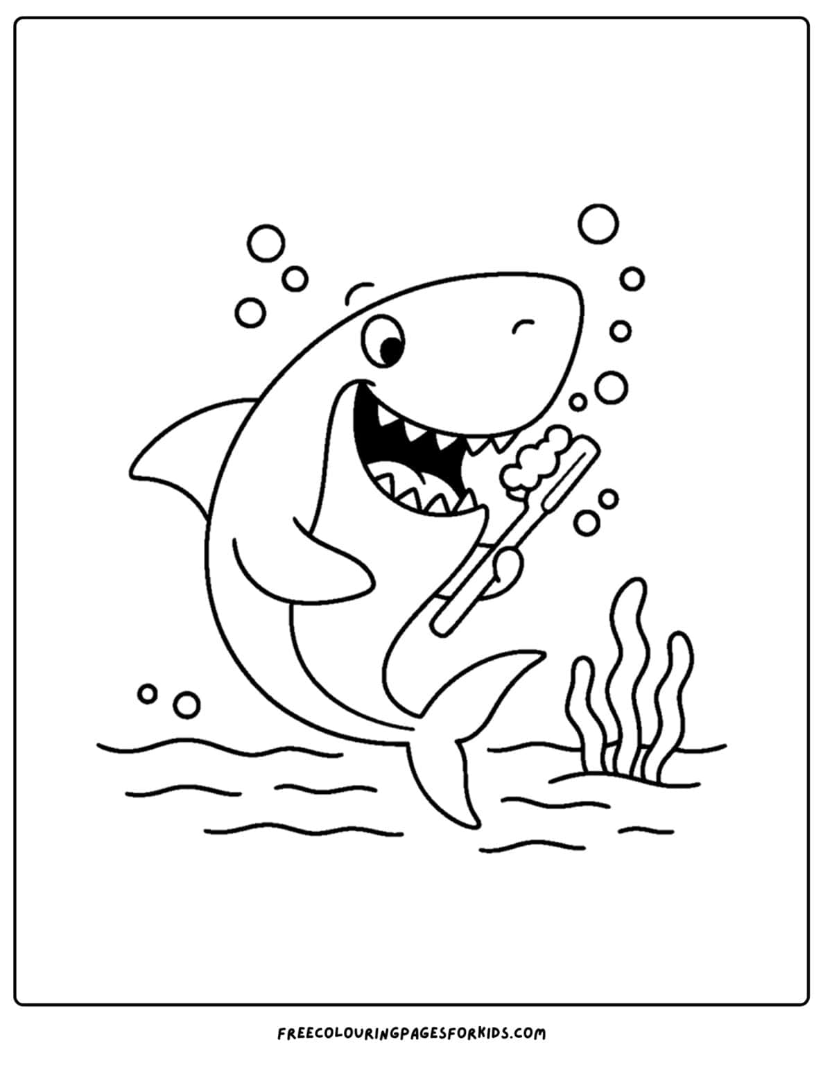 Shark Coloring Pages