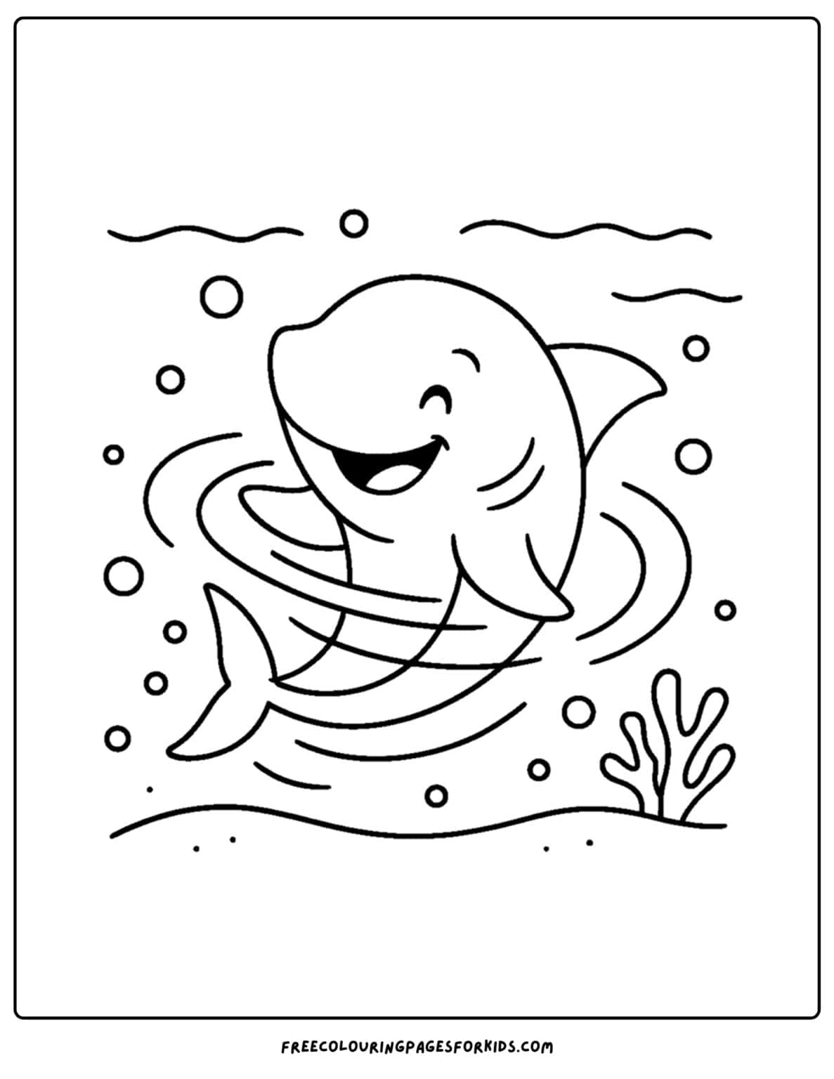 Shark Coloring Pages