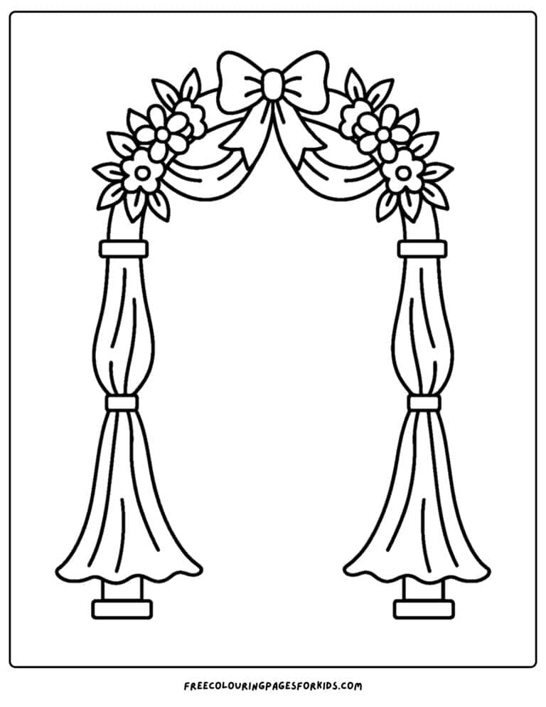 50 Wedding Coloring Pages