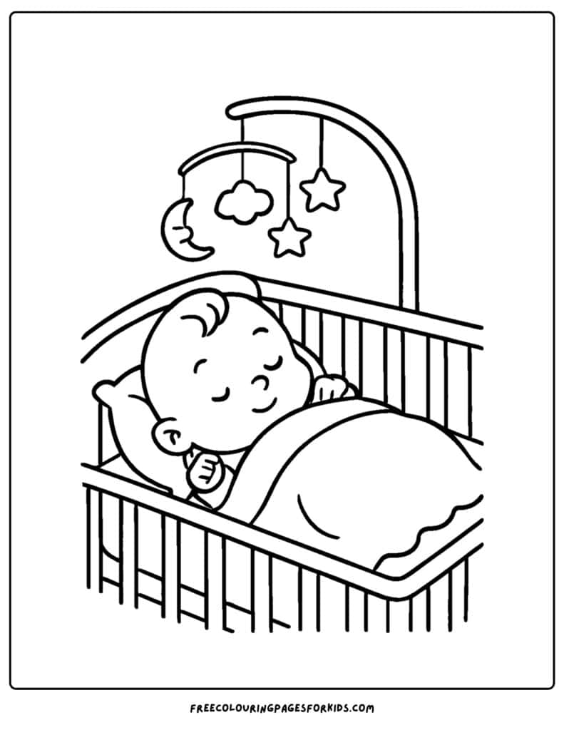 Baby Coloring Pages