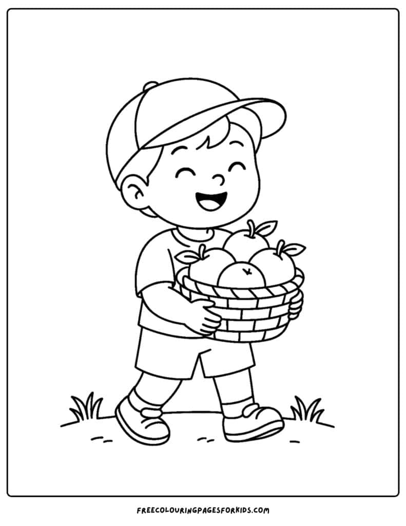 Harvest Coloring Pages