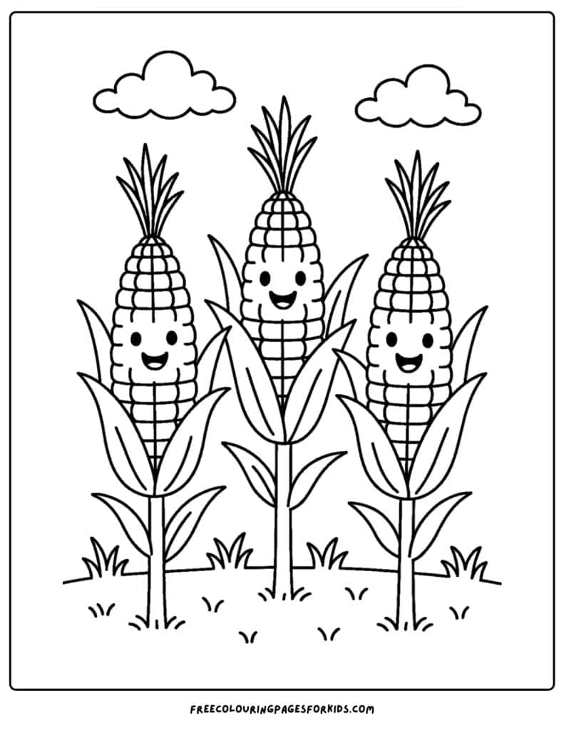 Harvest Coloring Pages