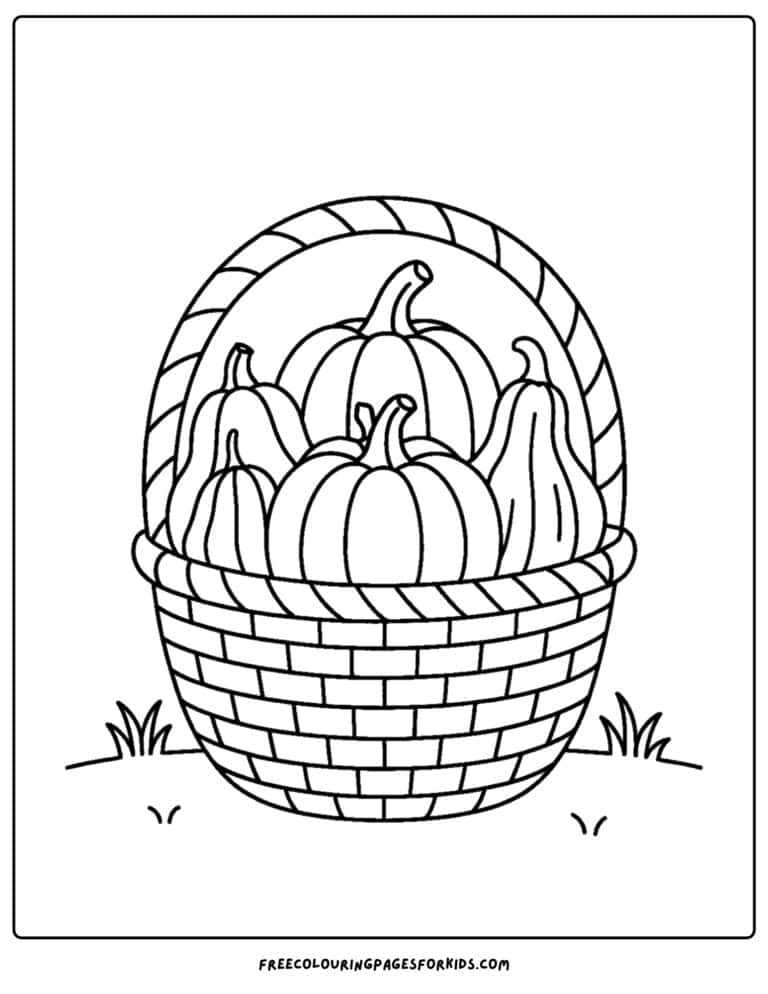 Harvest Coloring Pages