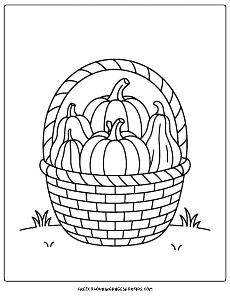 Harvest Coloring Pages