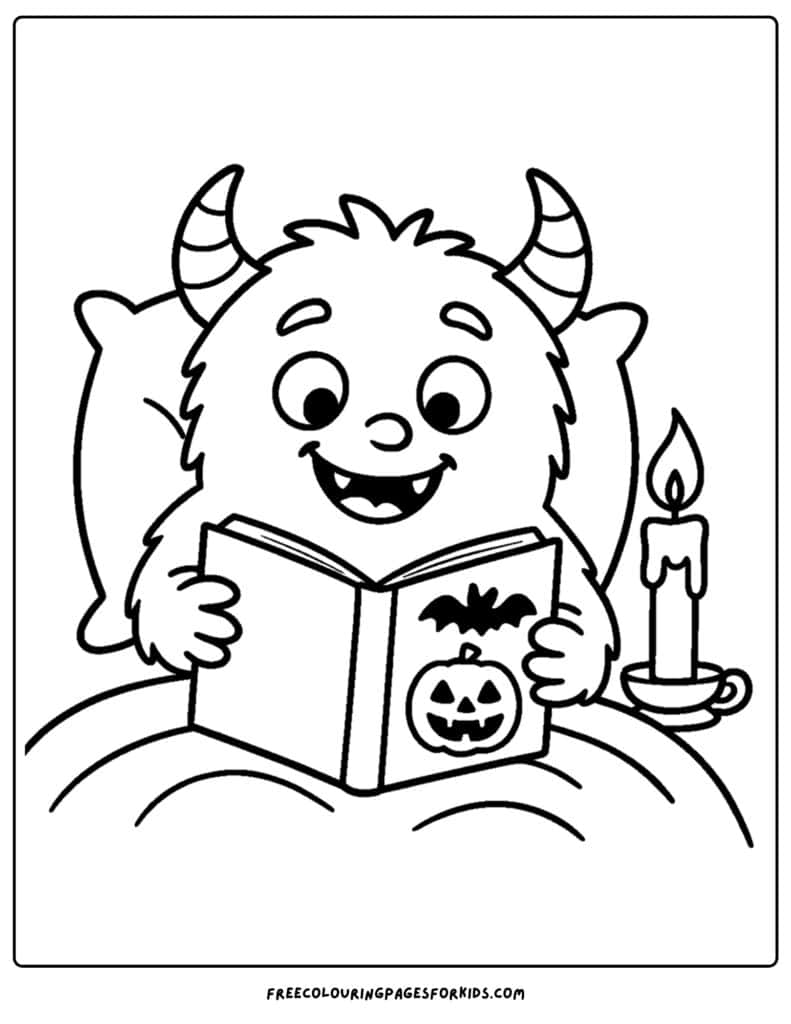 Monster Coloring Pages