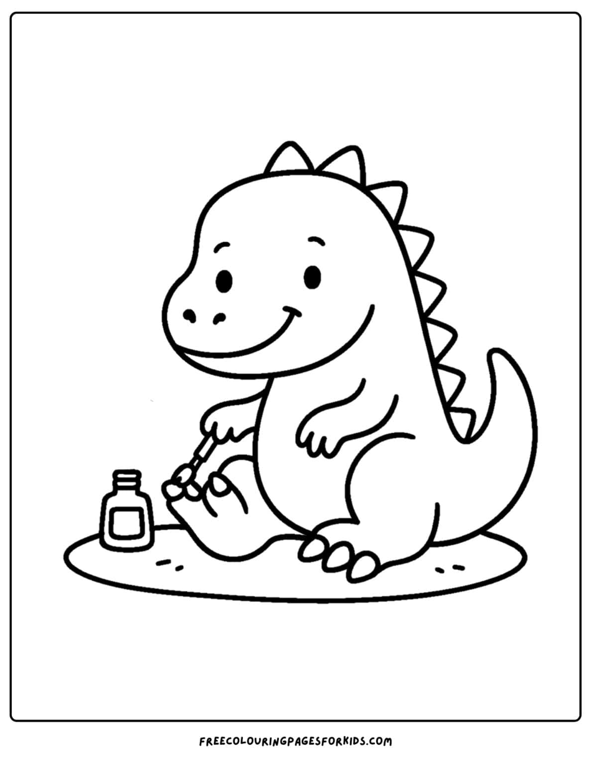 Nail and Nail Art Coloring Pages