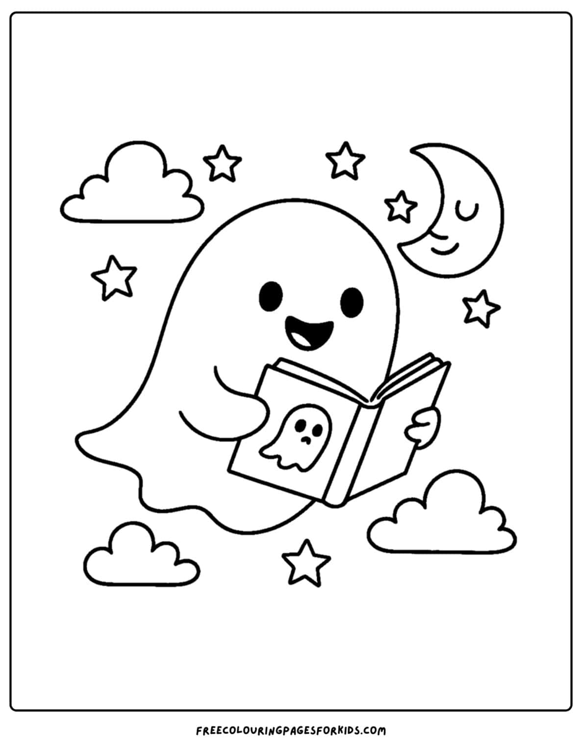Spooky Coloring Pages