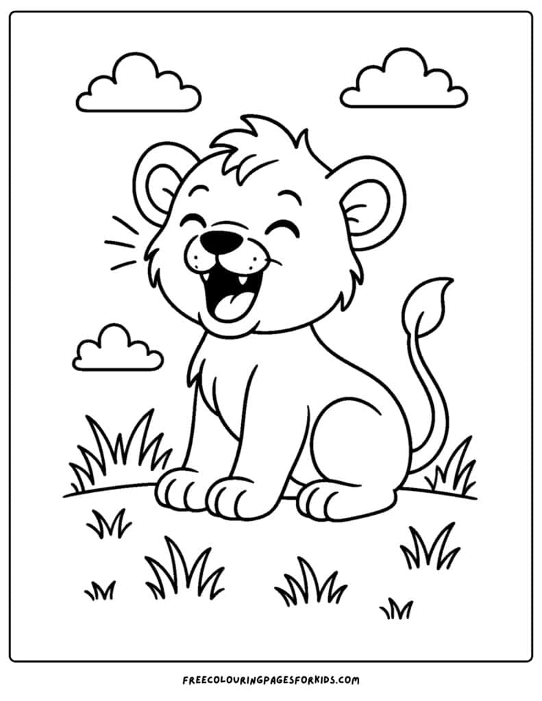 Wild Animal Coloring Pages