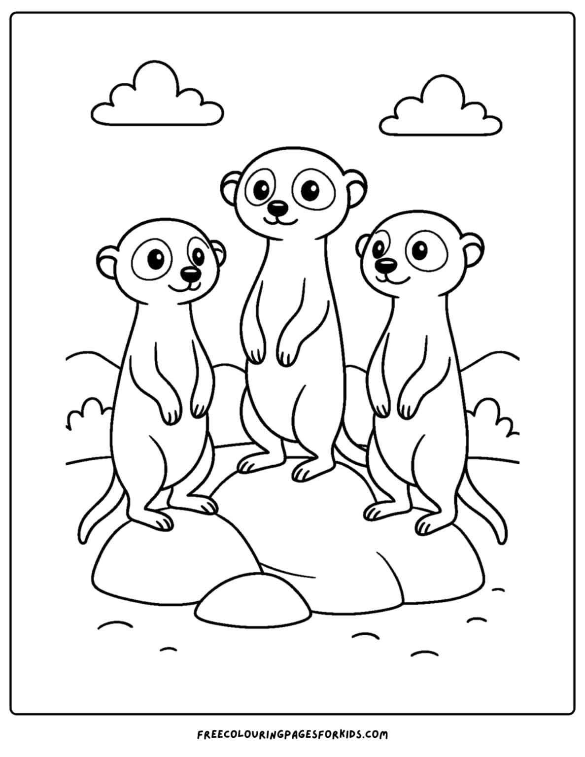 Wild Animal Coloring Pages