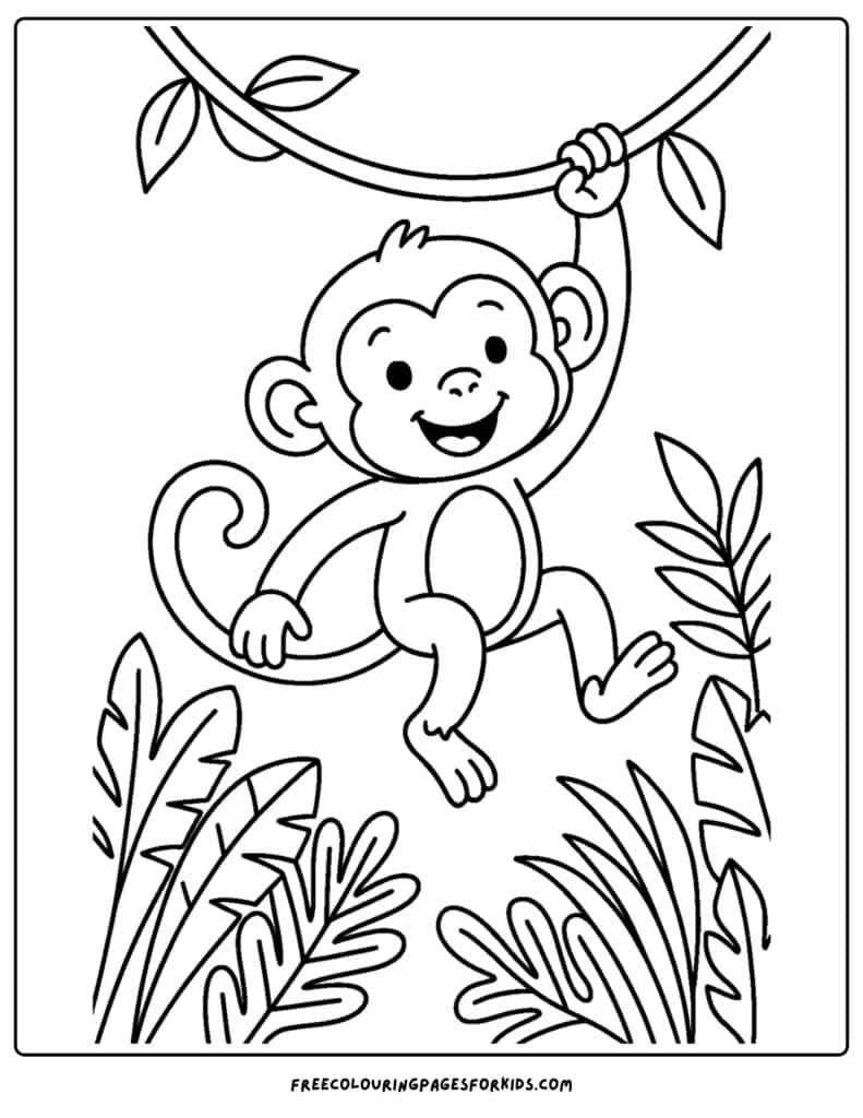 Wild Animal Coloring Pages
