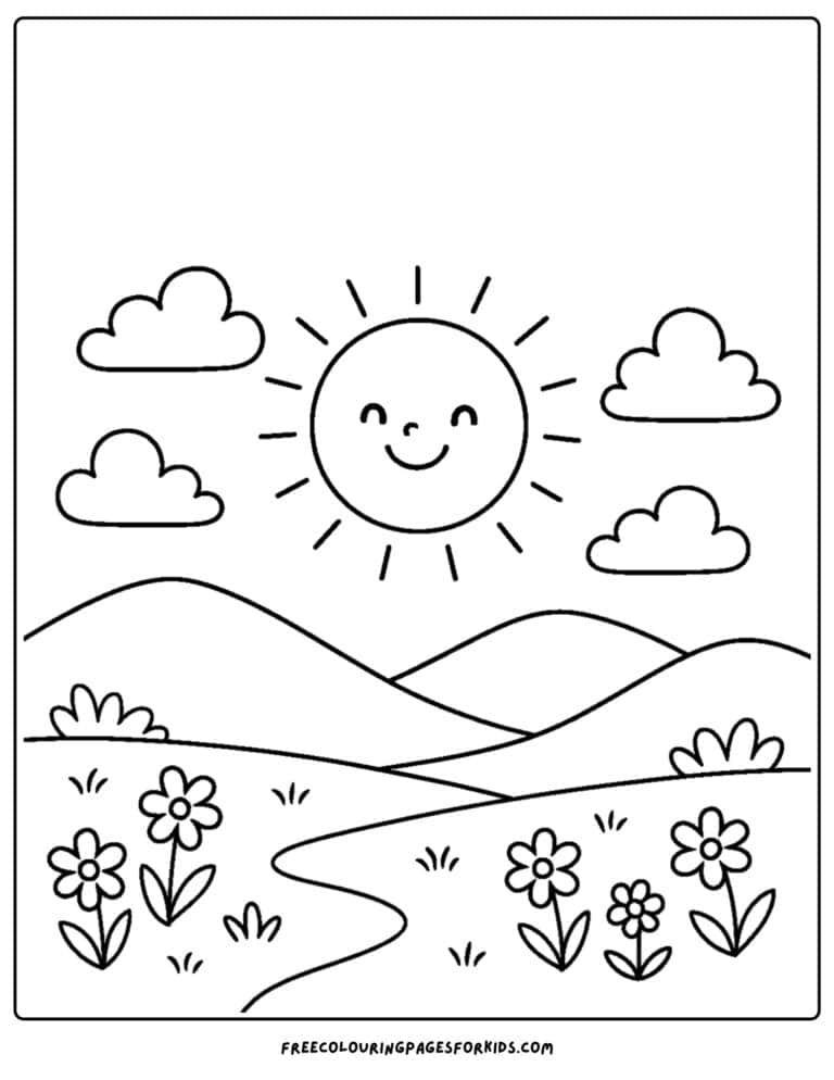 Nature Coloring Pages