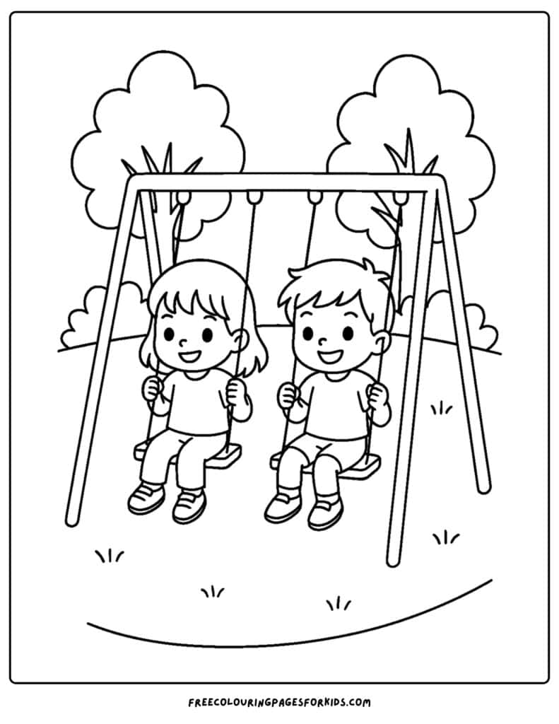 Park Coloring Pages