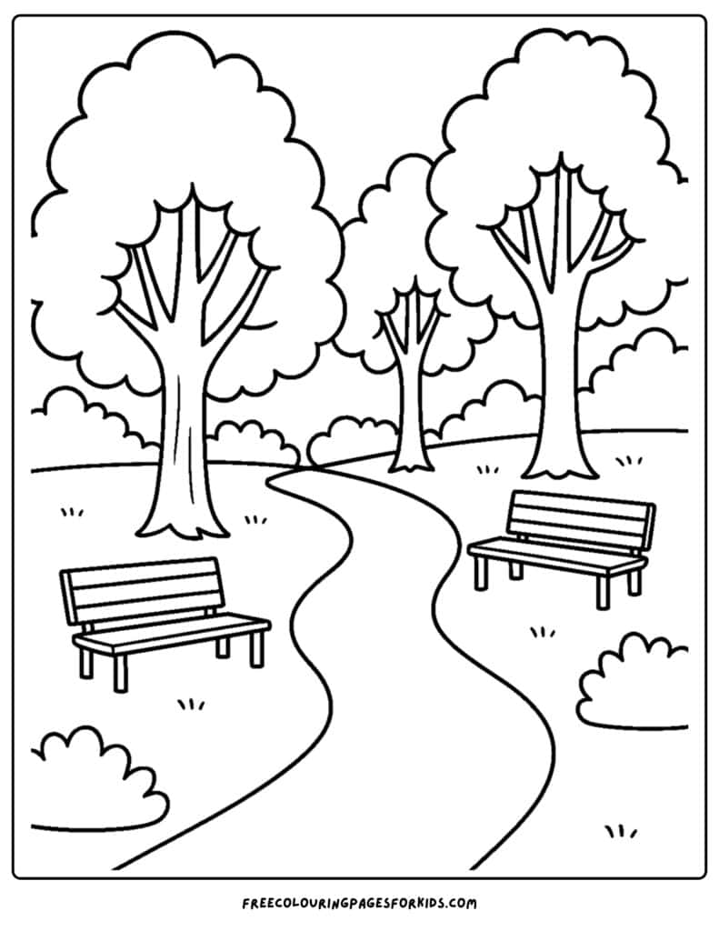 Park Coloring Pages