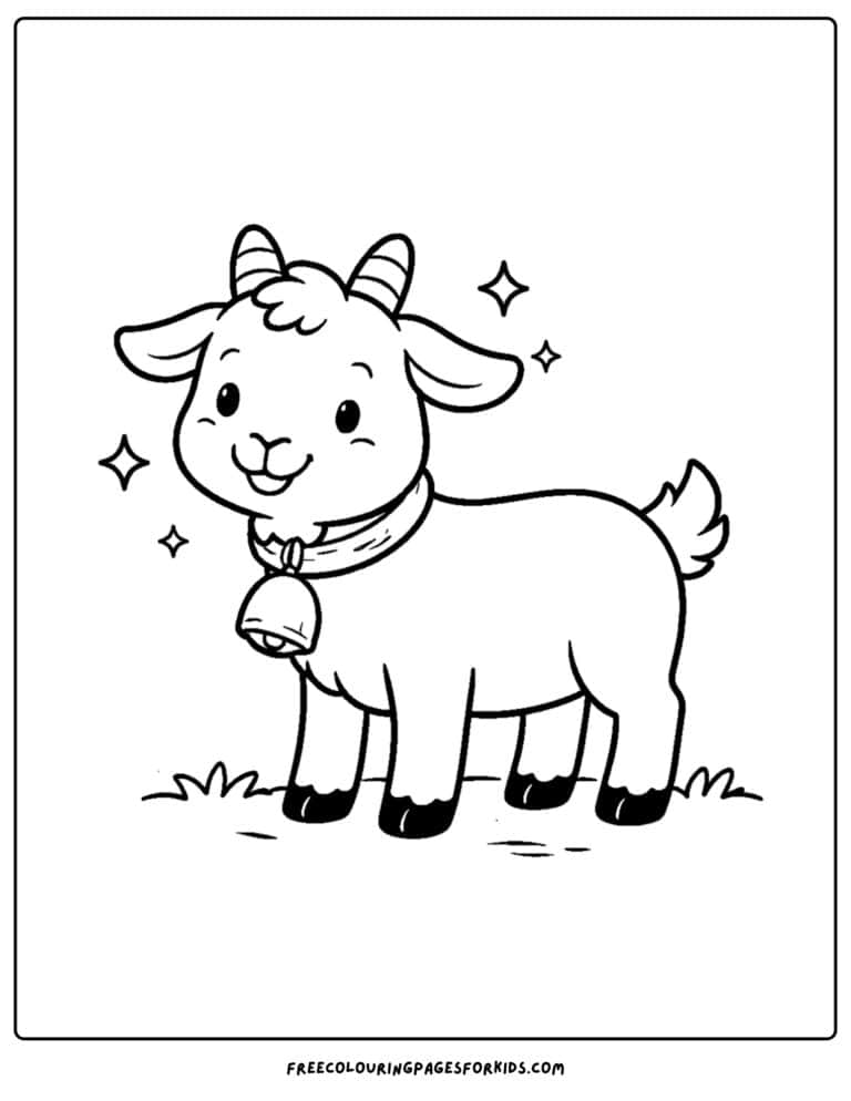 Goat Coloring Pages