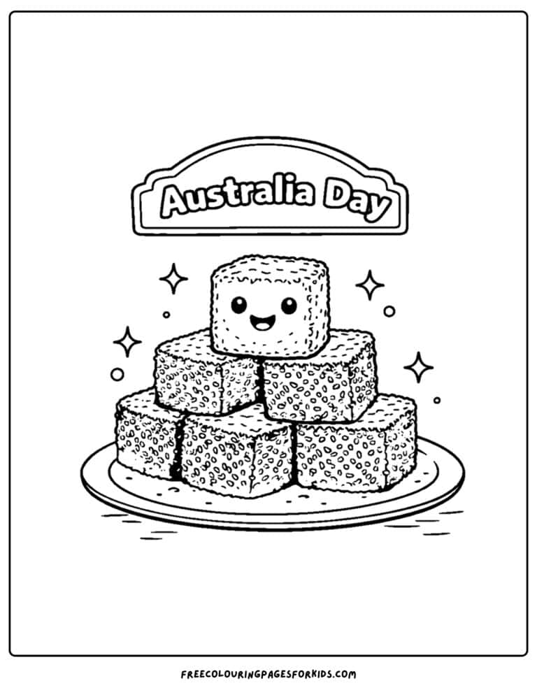 Australia Day Coloring Pages